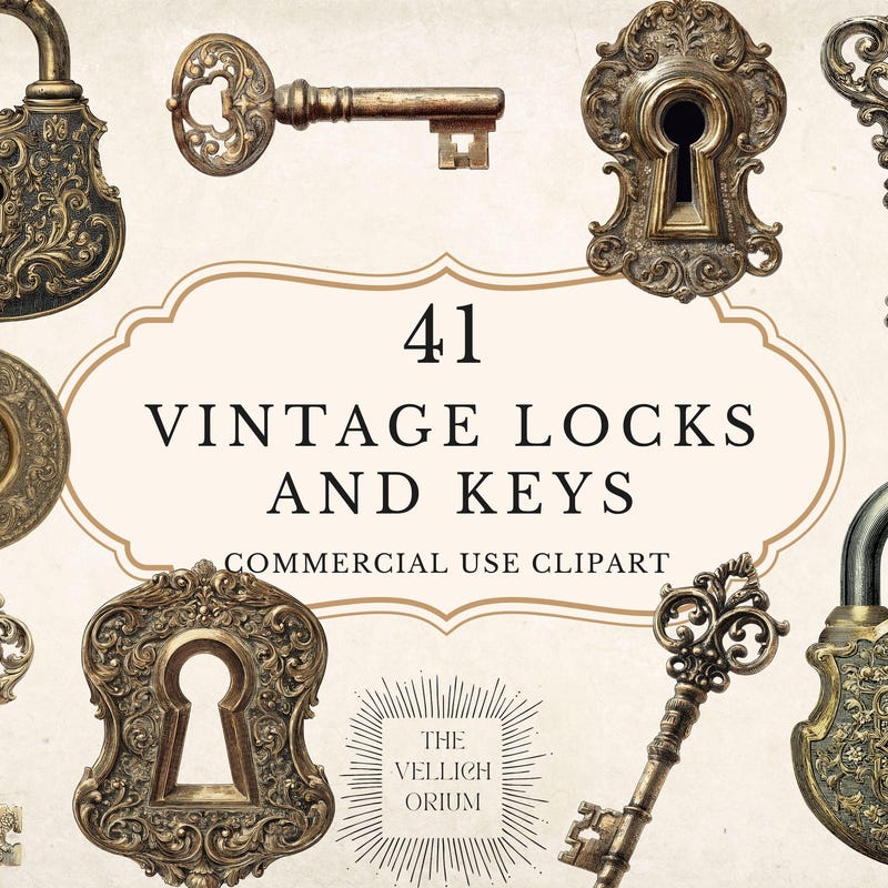 Antique Lock - Etsy