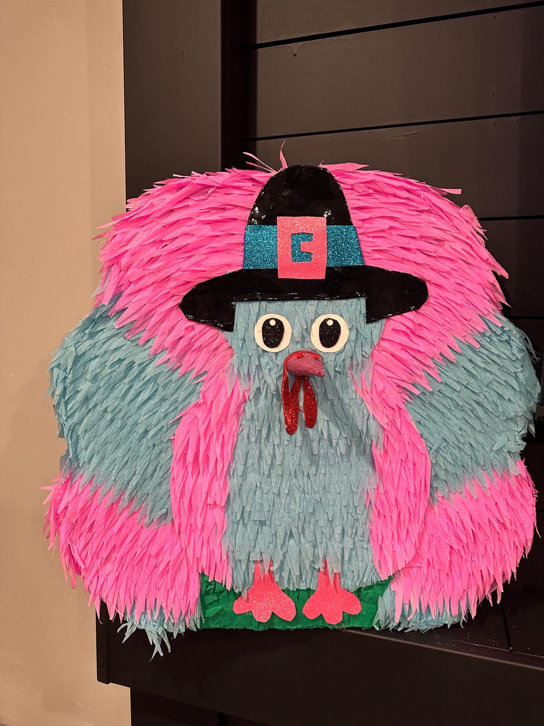 Gender Reveal Turkey Pinata: Pink or Blue Confetti Filled - Etsy