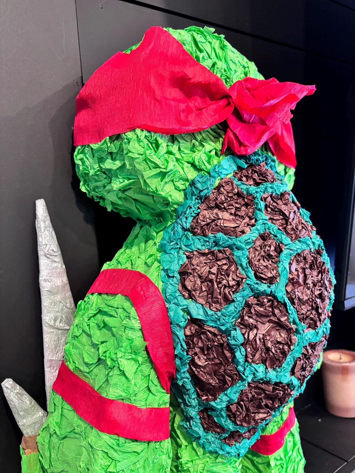 Ninja Turtle Inspired Pinata, Raphael Piñata, Teenage Mutant Ninja ...
