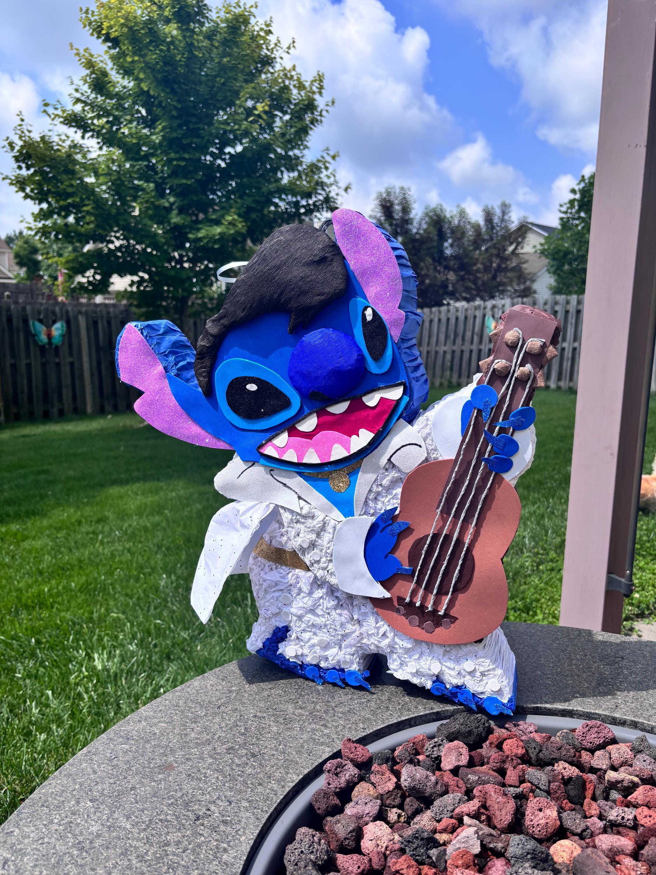 Handmade Elvis Stitch Pinata: Lilo & Stitch Party Decor - Etsy
