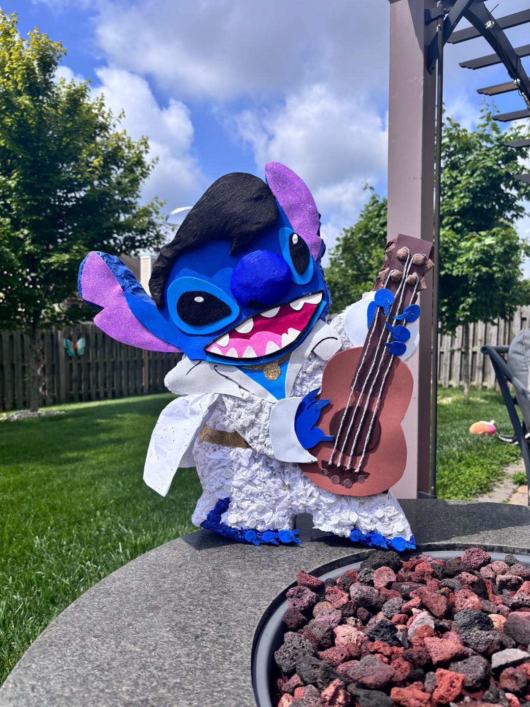 Handmade Elvis Stitch Pinata: Lilo & Stitch Party Decor - Etsy
