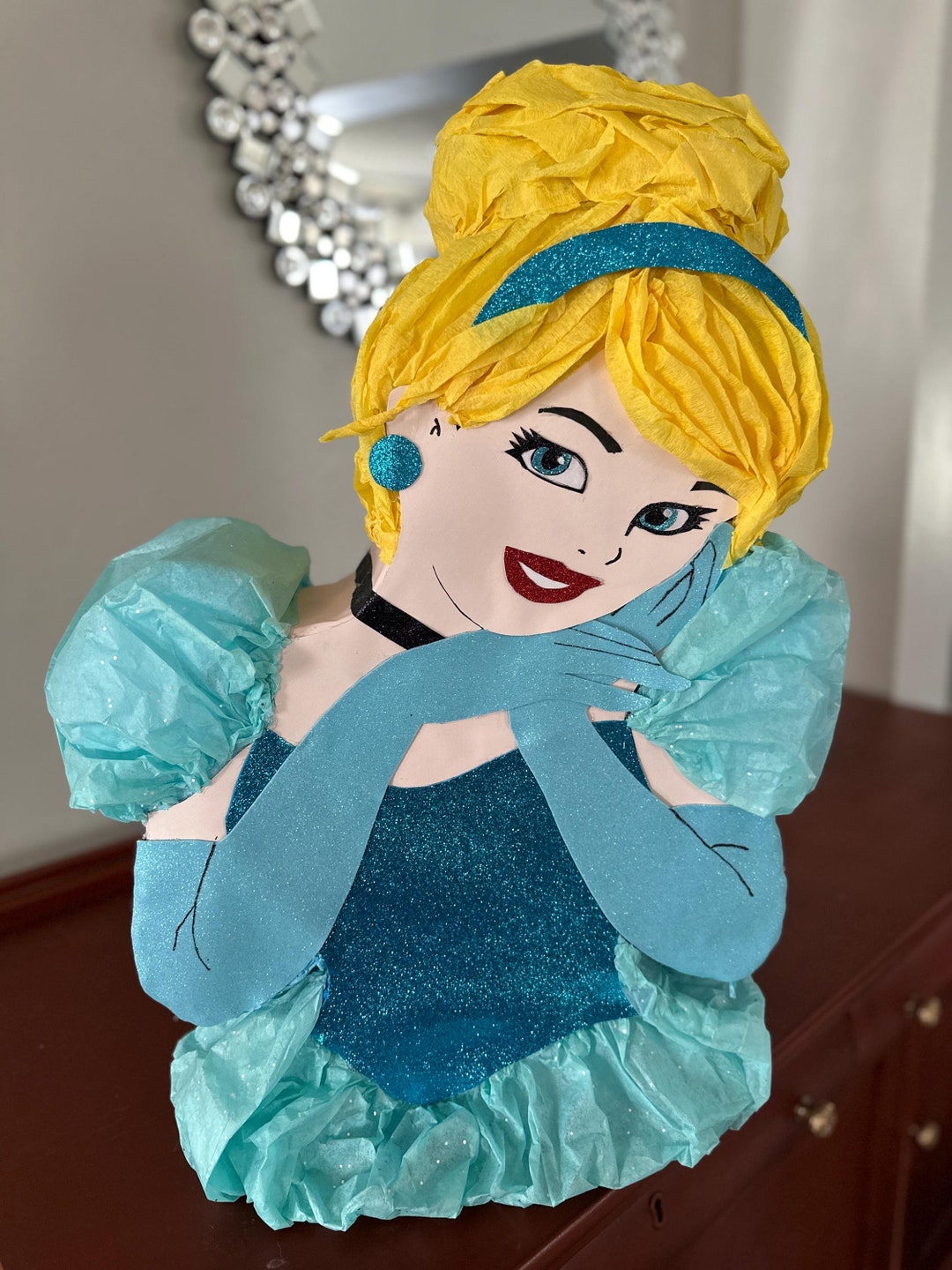 Handmade Cinderella Piñata: Princess Party Decoration - Etsy