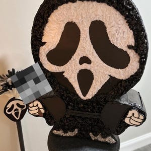 Ghost Face Inspired Piñata/pinata, Scream Themed Piñata/pinata - Etsy
