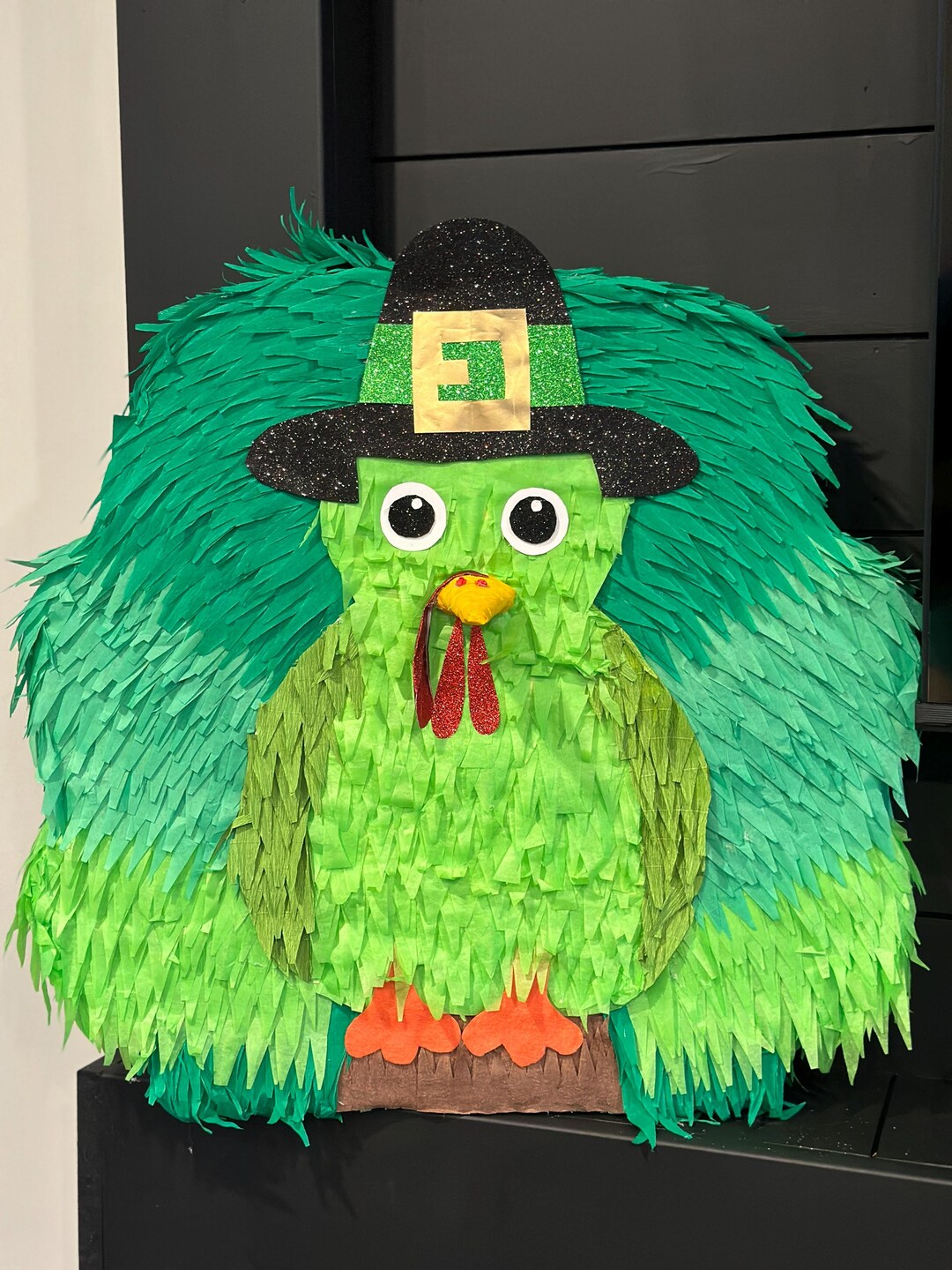 Green Turkey Pinata: St. Patrick's Day Party Decor - Etsy