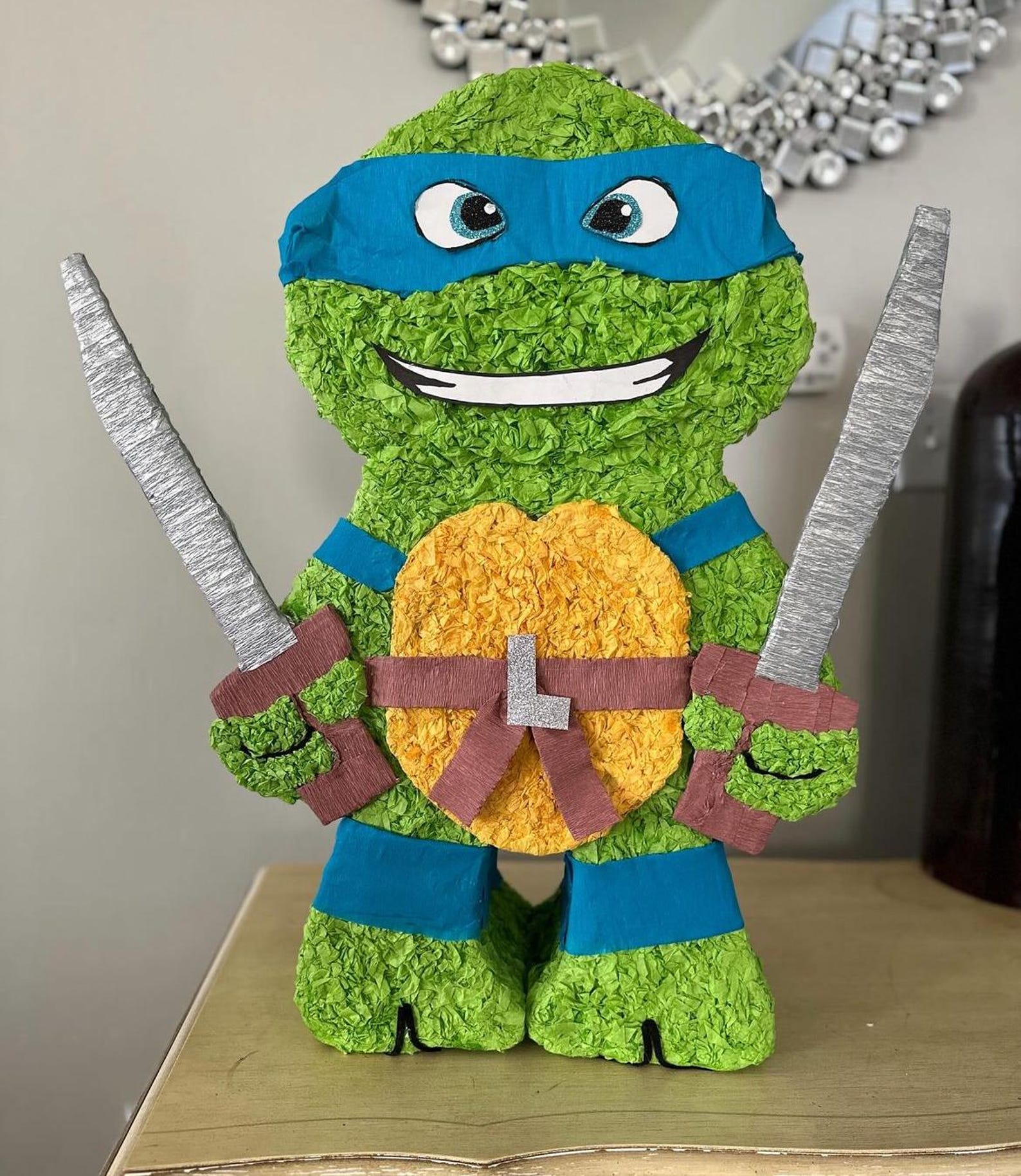 Ninja Turtle Inspired Pinata, Raphael Piñata, Teenage Mutant Ninja ...