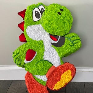 Yoshi Inspired Piñata/pinata Big 28in'' , Piñata De Yoshi, Mario Bros Pinatas - Etsy