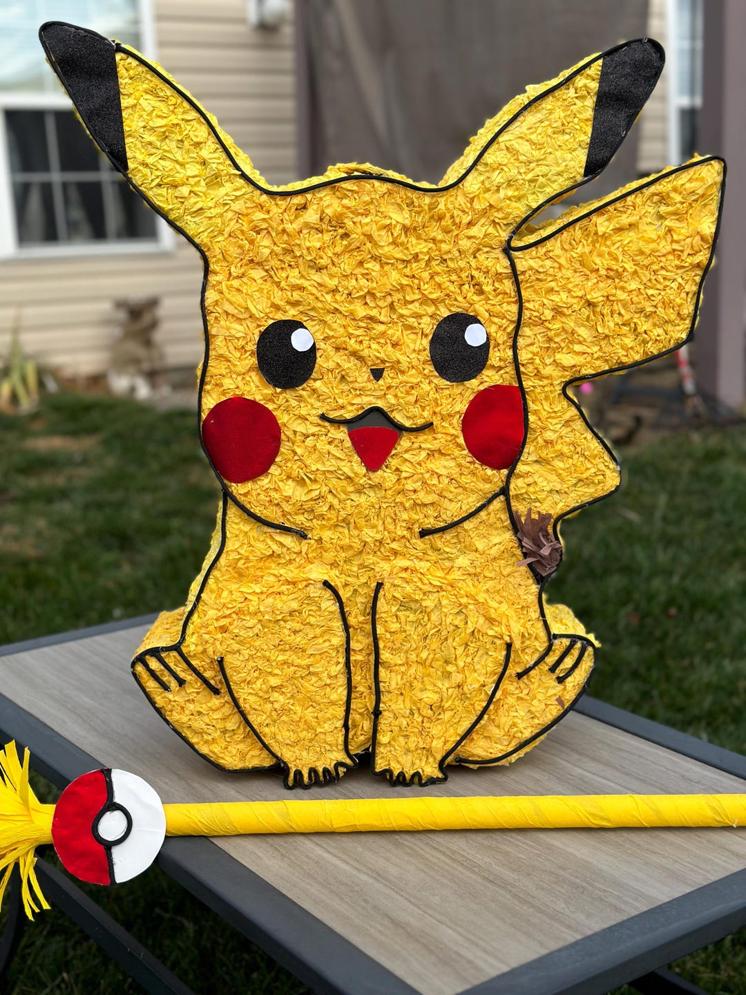 Pikachu Inspired Piñata/pinata, Pikachu Pinata. Piñata De Pikachu - Etsy