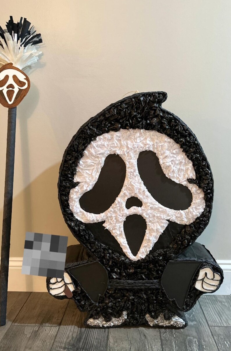 Ghost Face Inspired Piñata/pinata, Scream Themed Piñata/pinata - Etsy