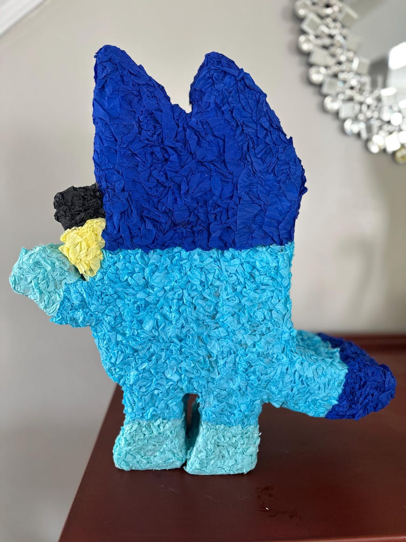 Bluey Inspired Piñata/pinata, Piñata De Bluey - Etsy