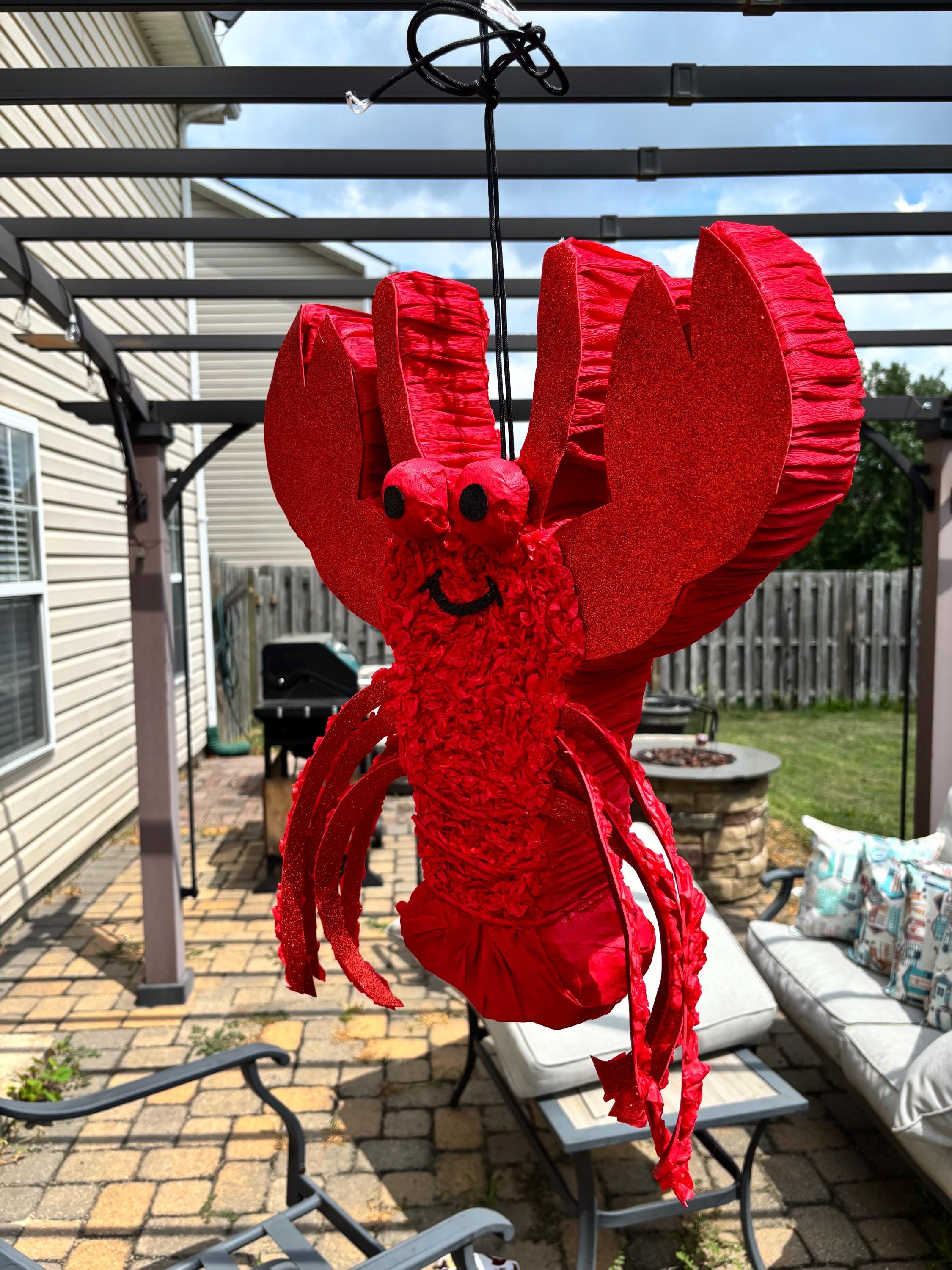Red Lobster Pinata: Beach Party Decoration - Etsy
