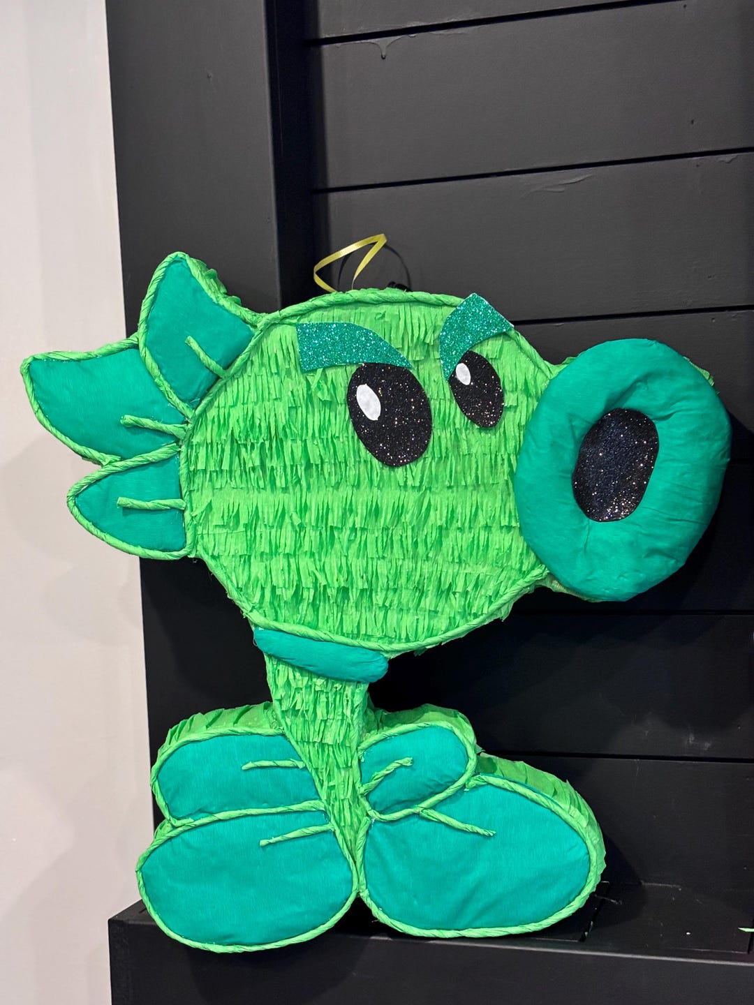 Handmade Plants Vs Zombies Inspired Pinata: Pea Plant Party Decor - Etsy