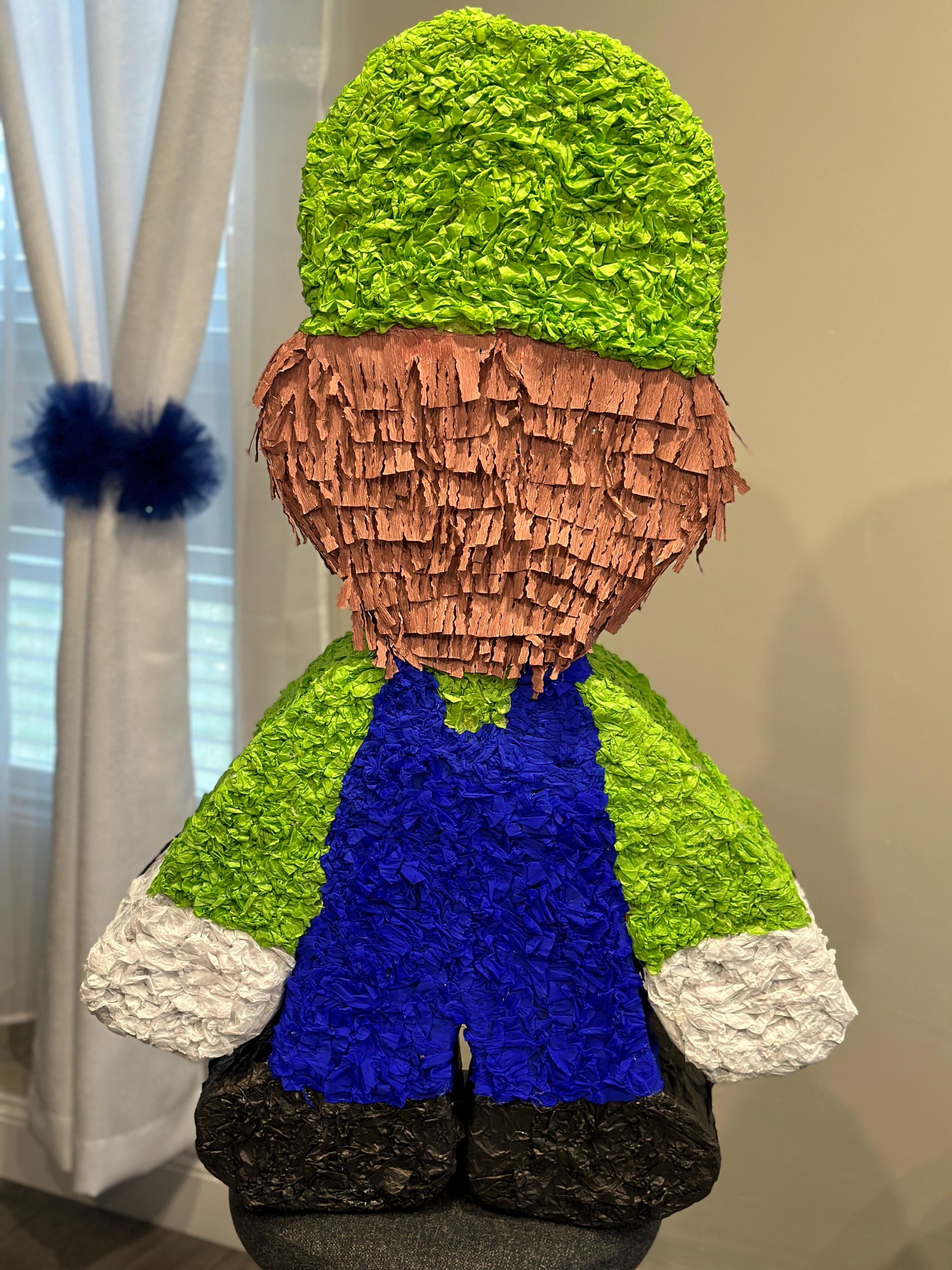 Luigi Inspired Piñata/pinata, Mario Themed Piñata/pinata, Pinata De ...