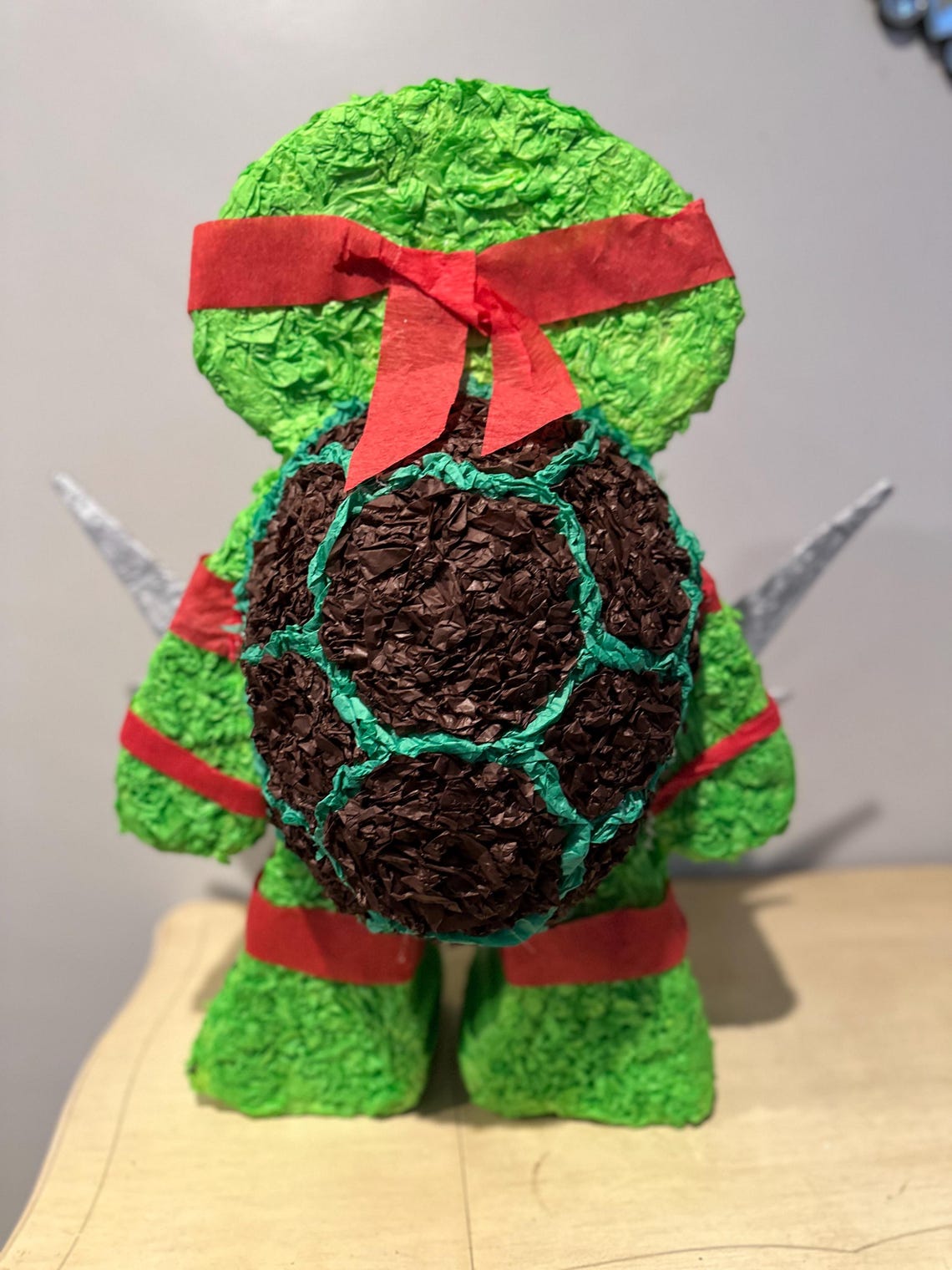 Ninja Turtle Inspired Pinata, Raphael Piñata, Teenage Mutant Ninja ...