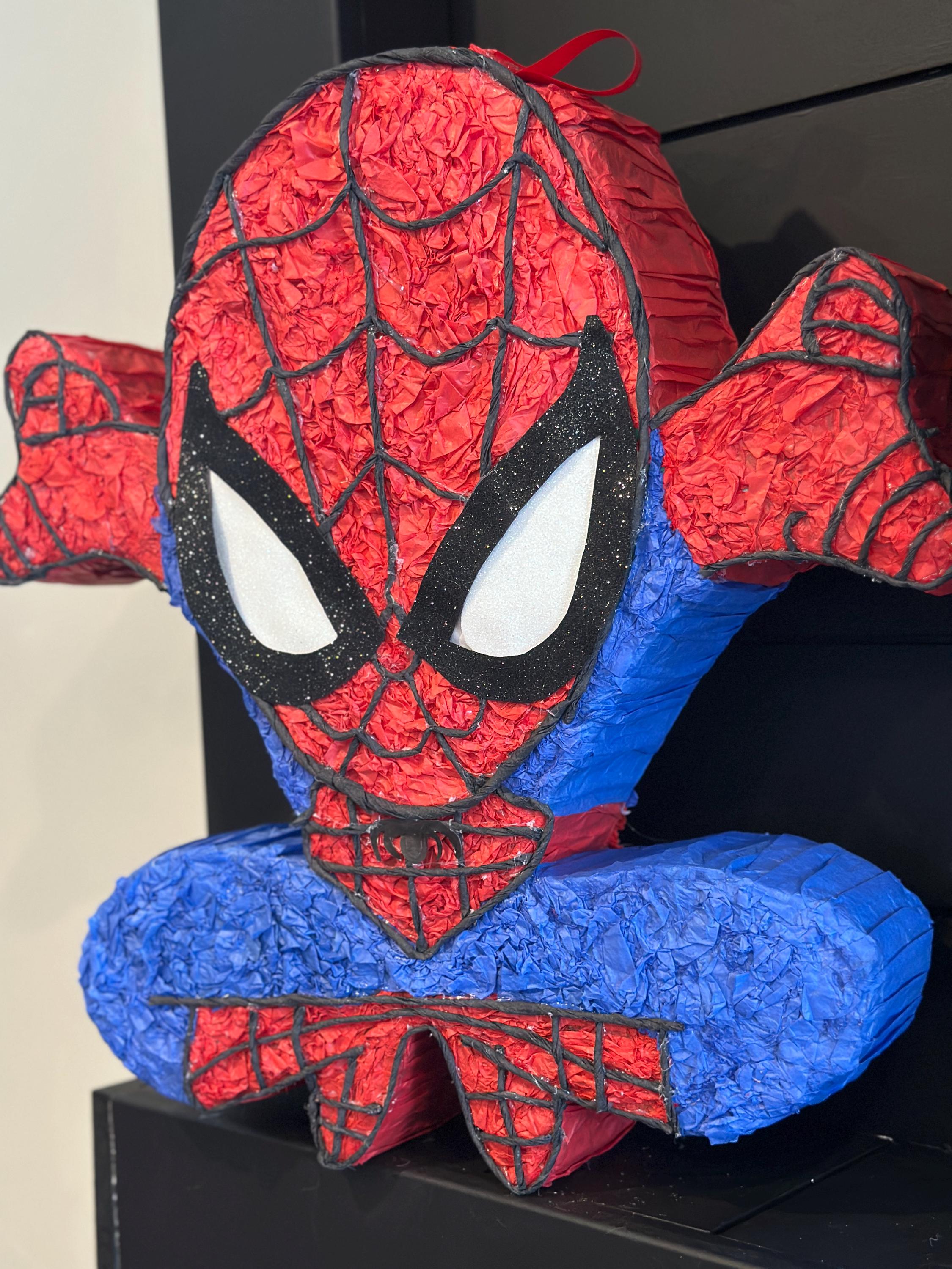 Spiderman Inspired Pinata, Spiderverse, Spiderman Party Supplies - Etsy