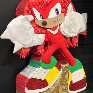 Knuckles Inspired Pinata: Sonic Birthday Party Decor - Etsy