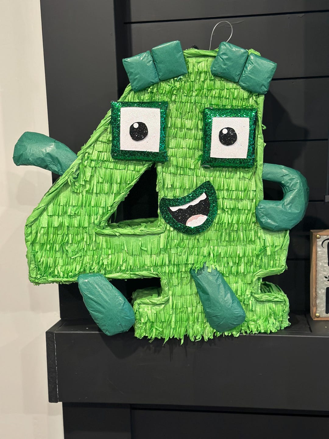 NumberBlocks Numéro 4 Pinata fait main, Numberblocks inspiré Piñata ...