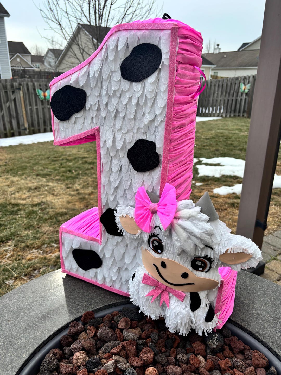 Cow Number One Pinata: First Birthday Pinatas - Etsy
