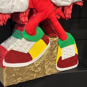 Knuckles Inspired Pinata: Sonic Birthday Party Decor - Etsy