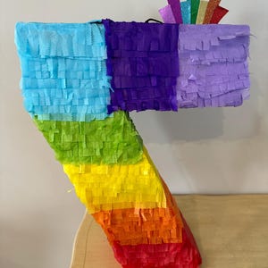 Numberblocks Inspired Piñata/pinata, Piñata De Numberblocks - Etsy