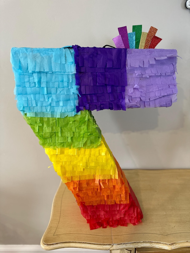 Numberblocks Inspired Piñata/pinata, Piñata De Numberblocks - Etsy