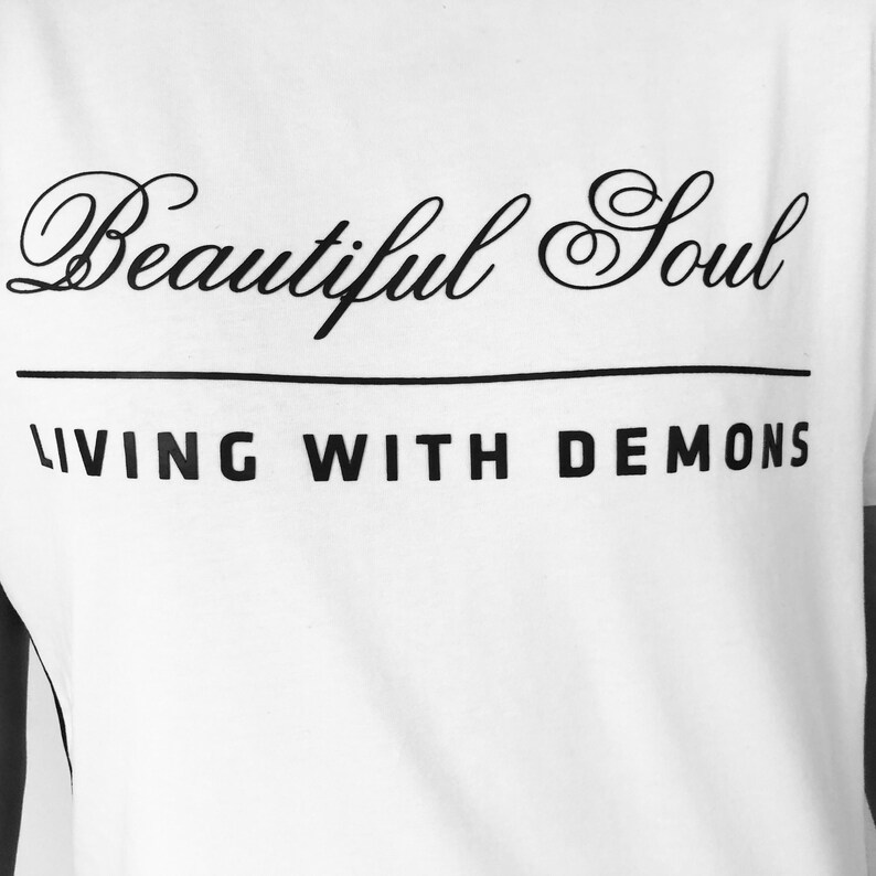 Beautiful Soul T-shirt Mental Health Message Clothing Beautiful Soul ...