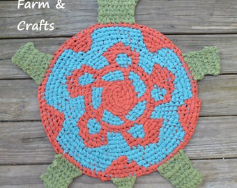 Toothbrush rag rug | Etsy