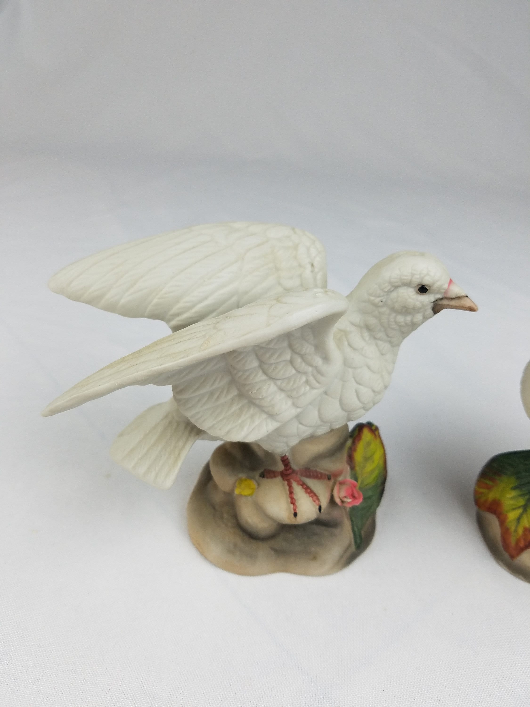 Vtg Royal Crown Marked Bisque Porcelain Dove Figurines Set of - Etsy