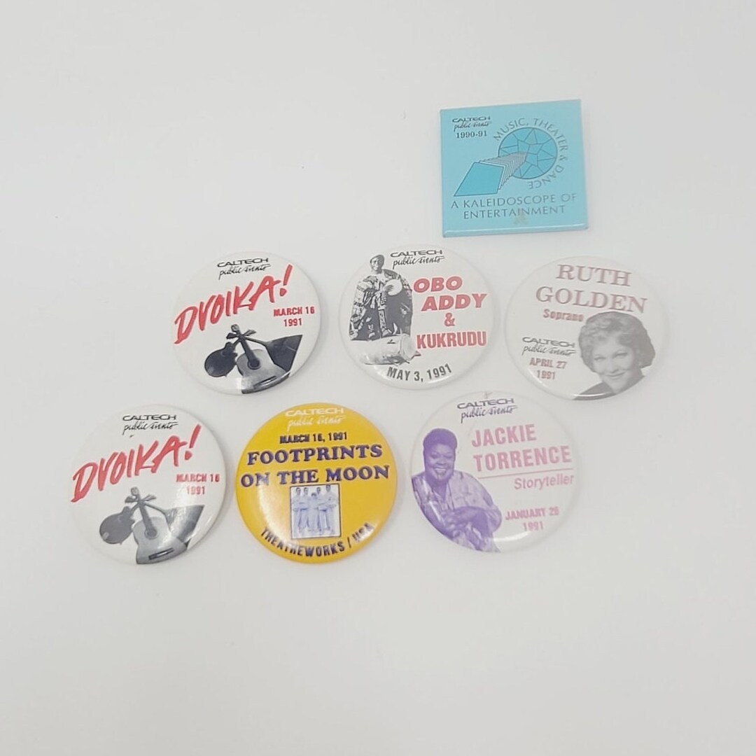 Vintage 1991 Caltech Music Theater Dance Public Events Collection ...