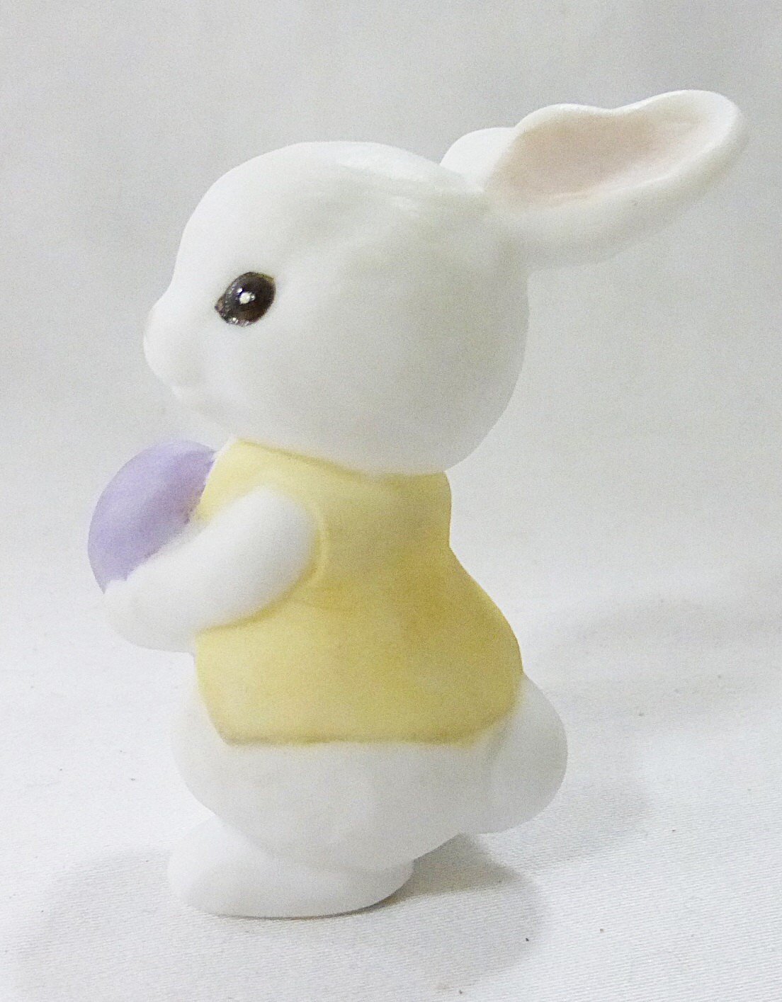 Hallmark Little Easter Bunny Holding Egg 1984 Vintage Figuring ...