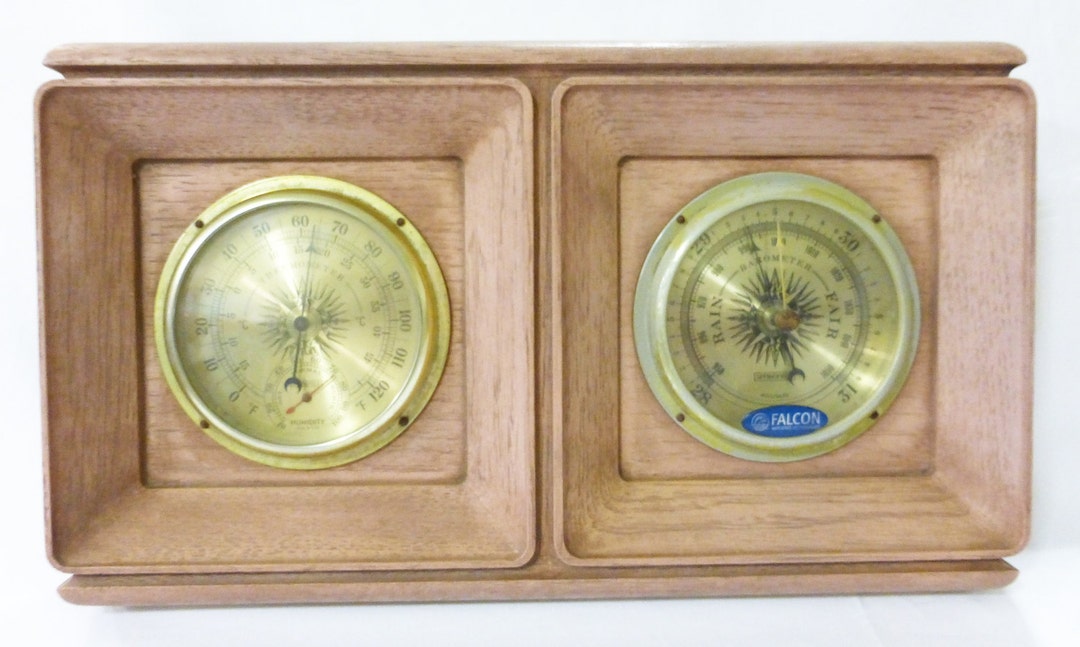 Vintage Springfield instrument thermomètre baromètre météo - Etsy France