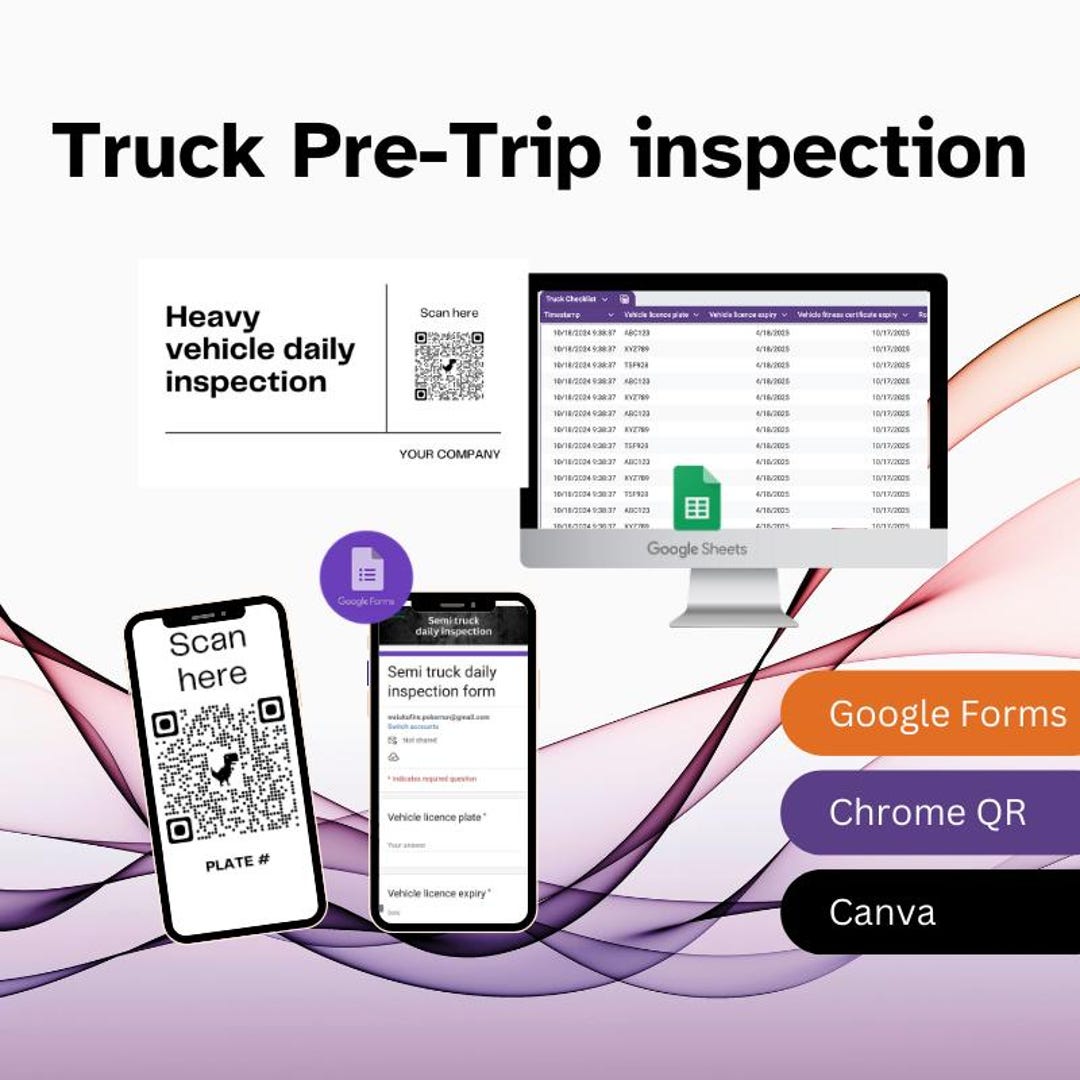 Professional Truck Inspection Tracker: Save Time, Stay Compliant. Get ...