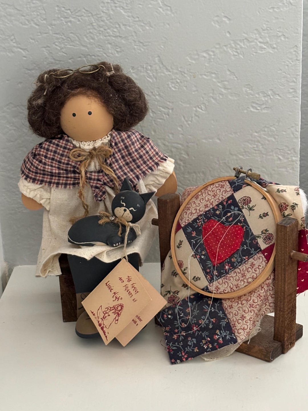Lizzie High Doll- Bess High…learned the Art of Quilting From Her Dear ...