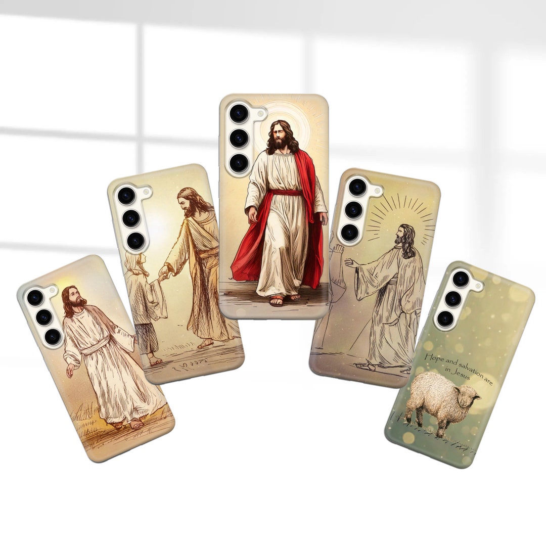 Jesus Christ God Phone Case Hope Lamb Cover for Samsung Galaxy S24 S23 ...