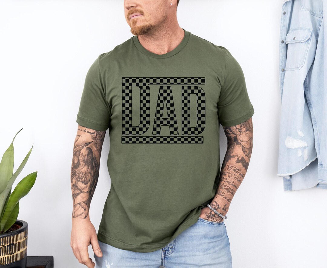 Checkered Dad Shirt, Retro Father's Day Gift, Coolest Daddy Shirt ...