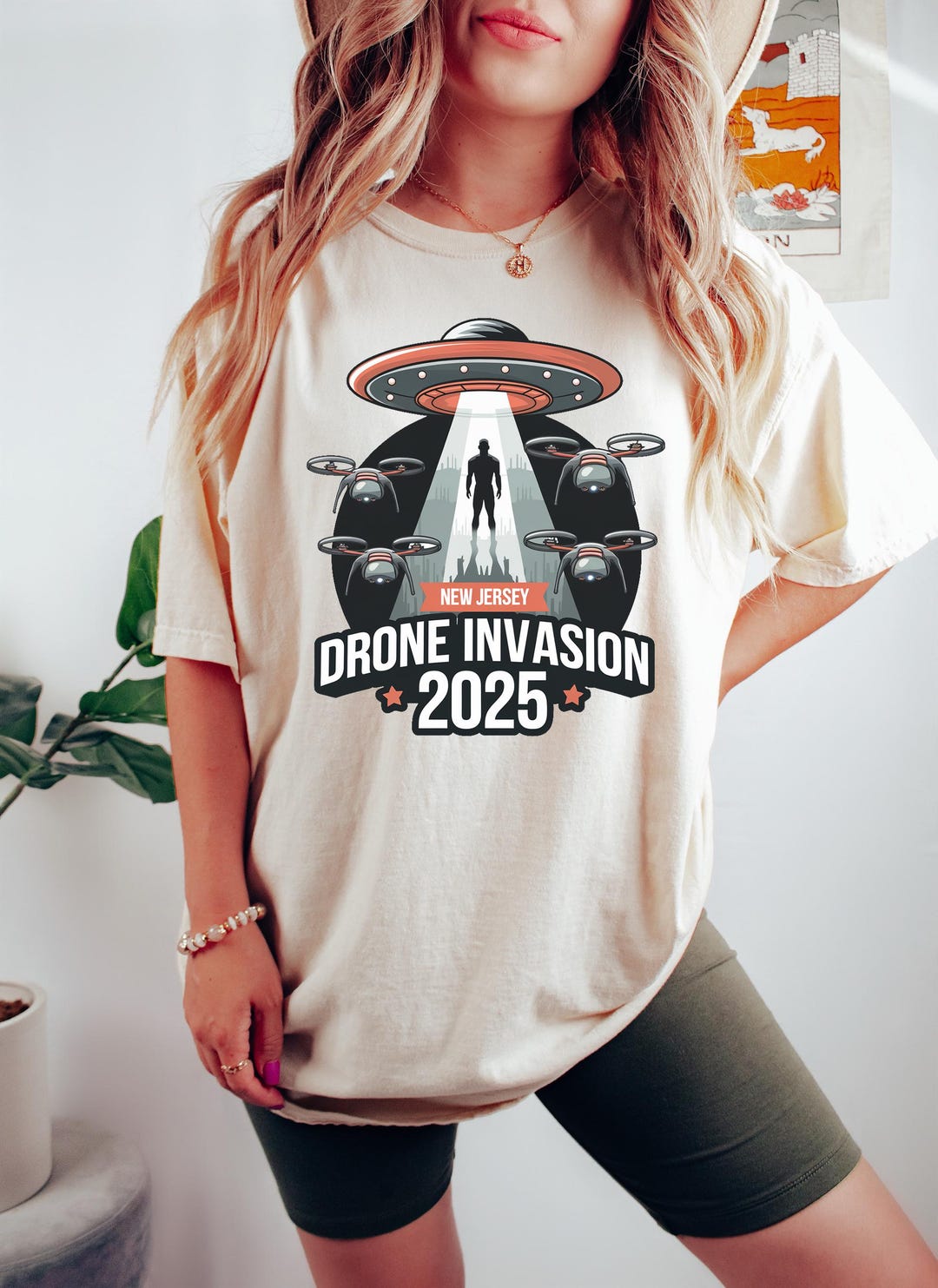 Drone Invasion Shirt, Aliens Invasion Sweatshirt, Funny Drone Pilot ...
