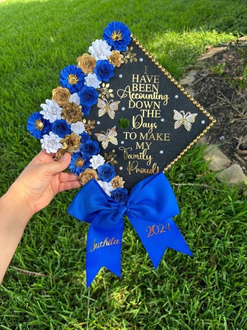 Accounting Graduation Cap Topper Graduation Topper Custom Topper ...
