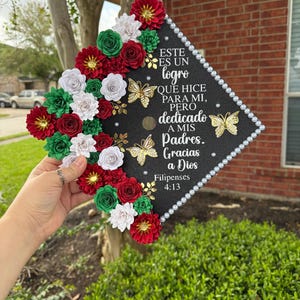 Mexico Inspired Custom Graduation Cap Topper Personalized Grad Cap ...