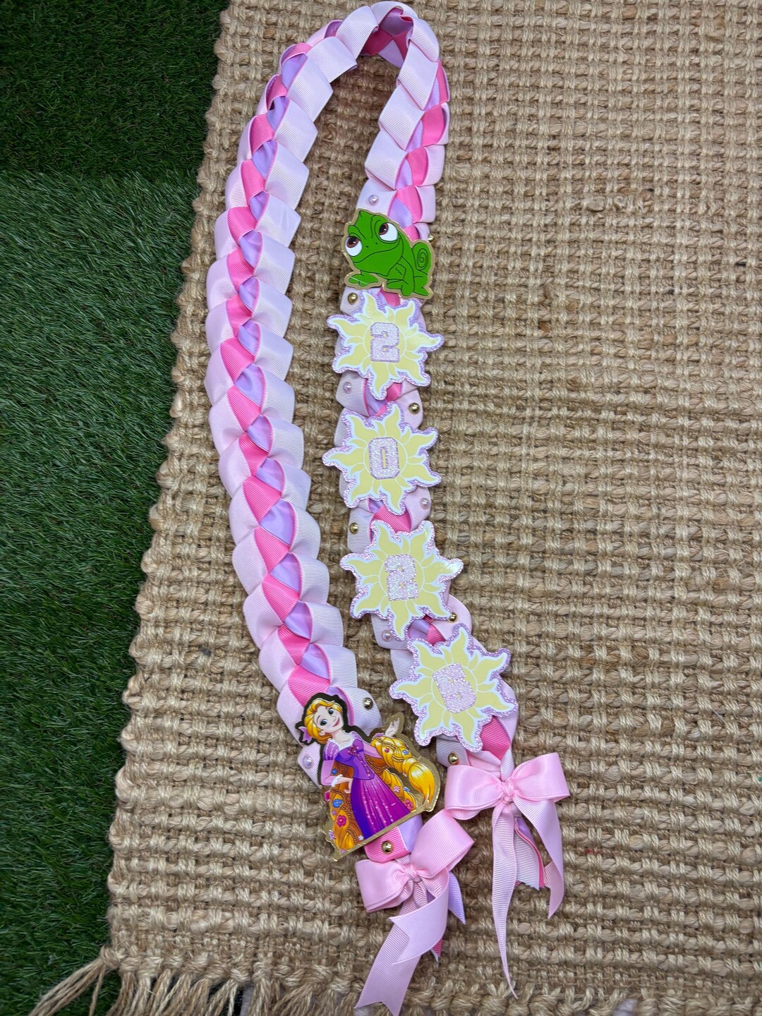 Graduation Lei Promotion Gift Lei Senior Night Gift Lei Braided Ribbon ...