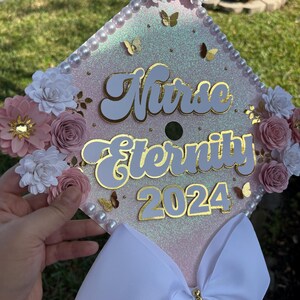 Nurser Cap Topper Graduation Topper Custom Topper Graduation Cap Topper ...