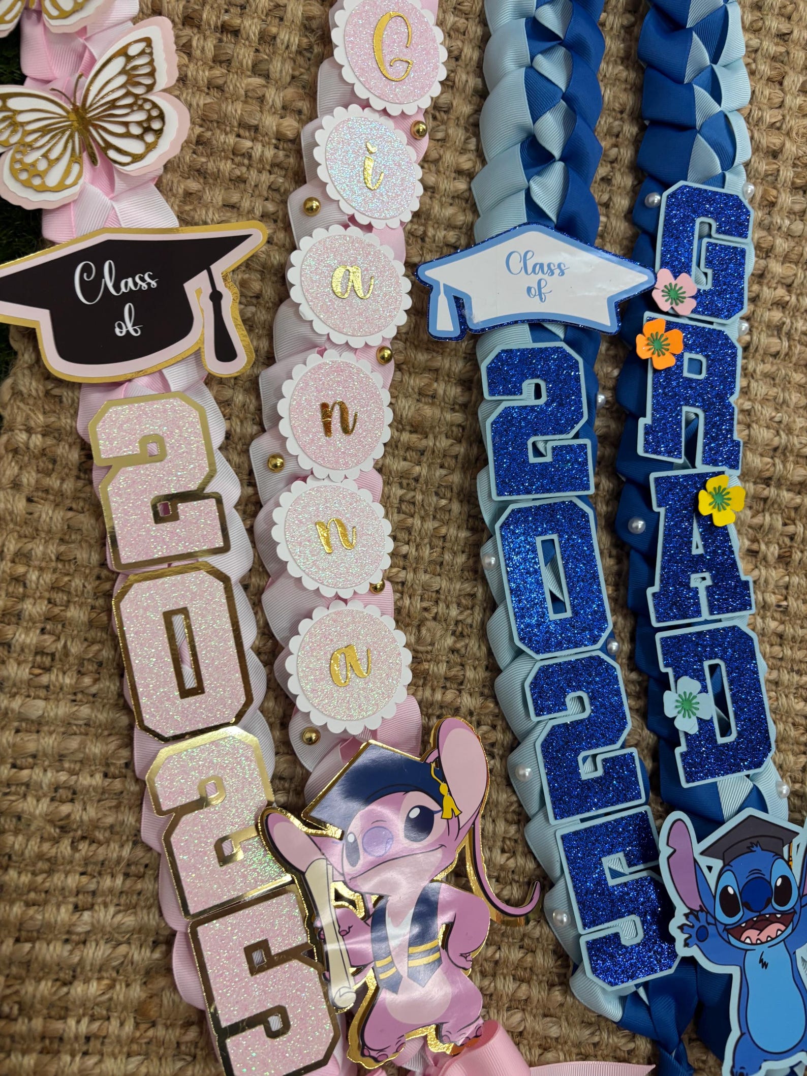 2026 Graduation Lei Promotion Lei Senior Night Gift Lei Braided Ribbon ...