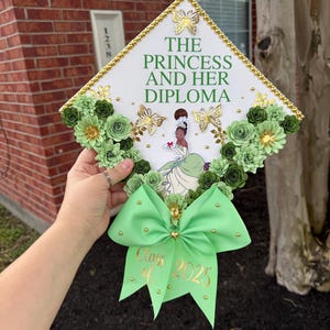 Princess Graduation Cap Topper,personalized Mom and Child Cap ...