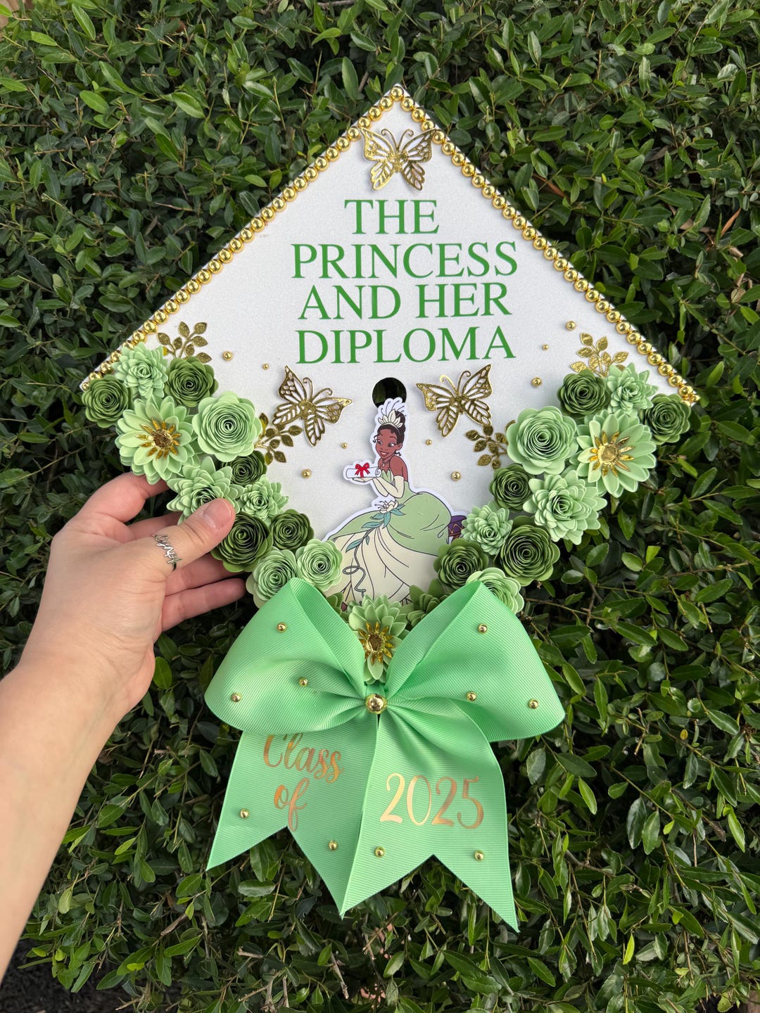 Princess Graduation Cap Topper,personalized Mom and Child Cap ...