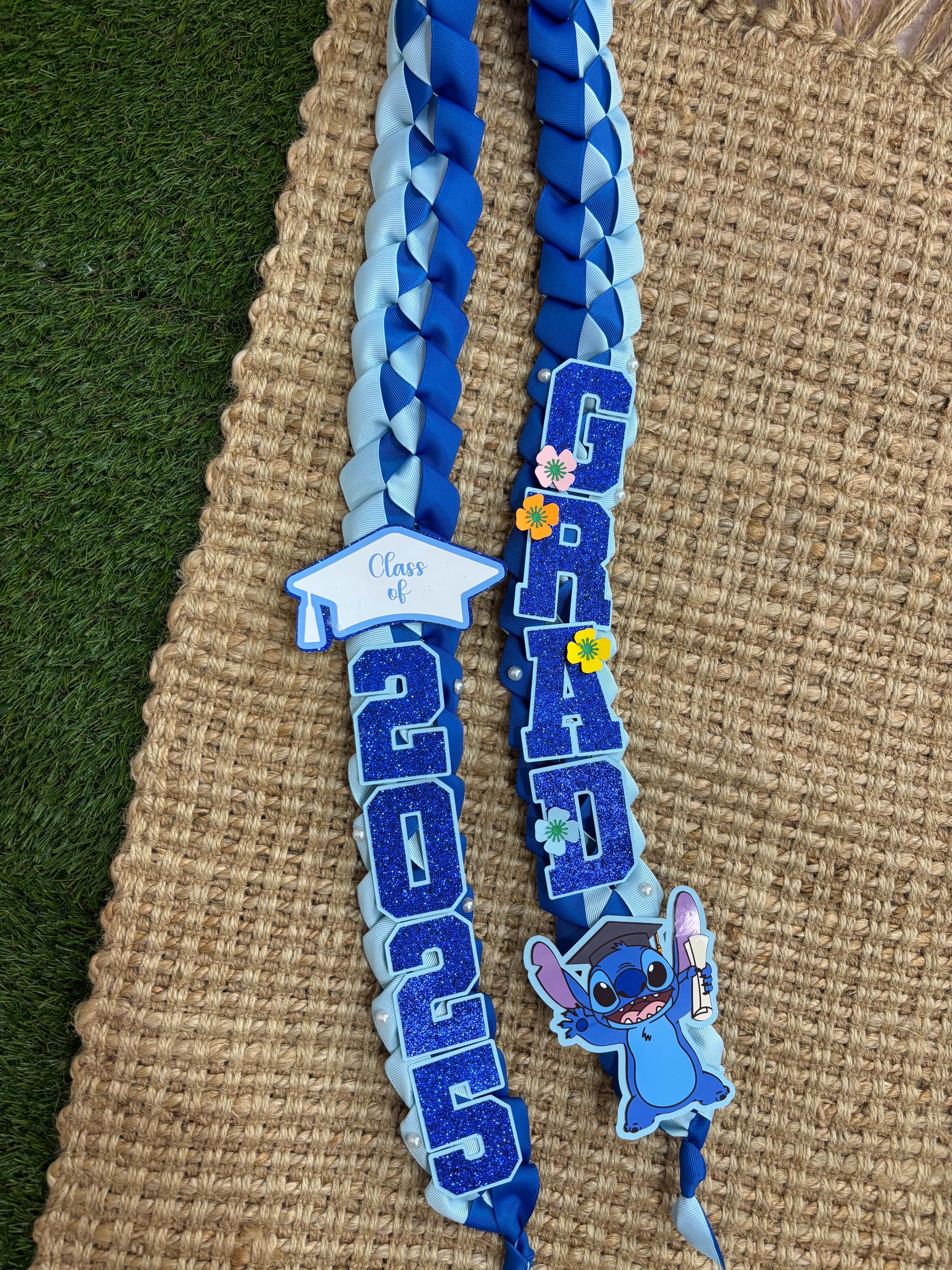 2026 Graduation Lei Promotion Lei Senior Night Gift Lei Braided Ribbon ...