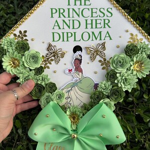 Princess Graduation Cap Topper,personalized Mom and Child Cap ...