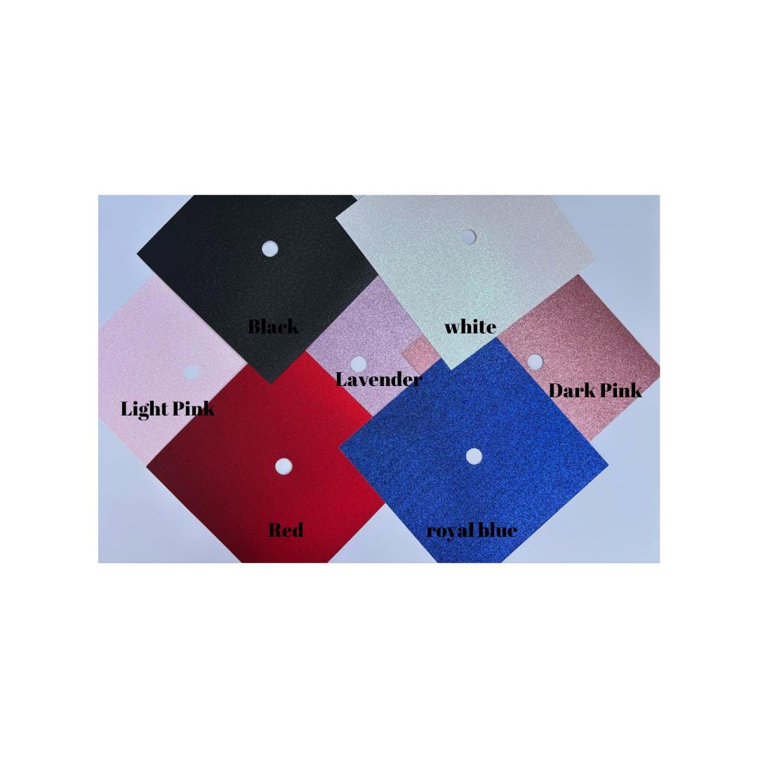 Glitter Graduation Cap Topper Blank Base Custom Graduation Cap Topper ...