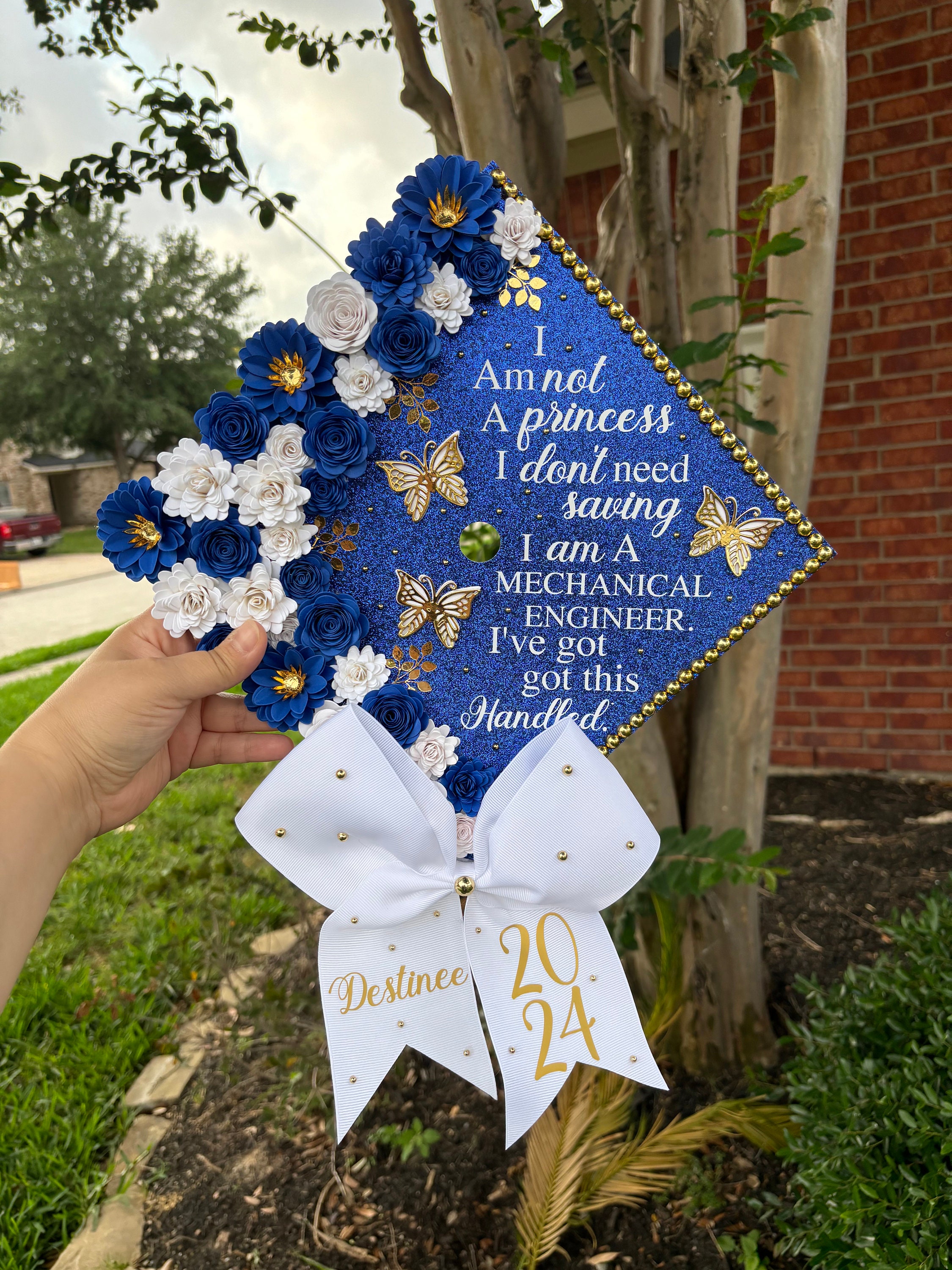 Mechanical Engineer Graduation Cap Topper Graduation Topper Custom ...
