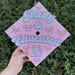 Coquette Pretty & Educated Cap Bedazzled Bling Rhinestone Grad Cap ...