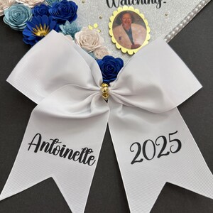 Graduation Cap Topper Memorial Grad Topper Custom Grad Hat Grad Topper ...