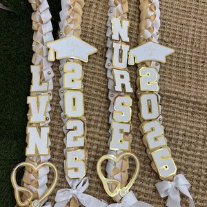 Graduation Lei Promotion Nurse/lvn Gift Lei Senior Night Gift Lei ...