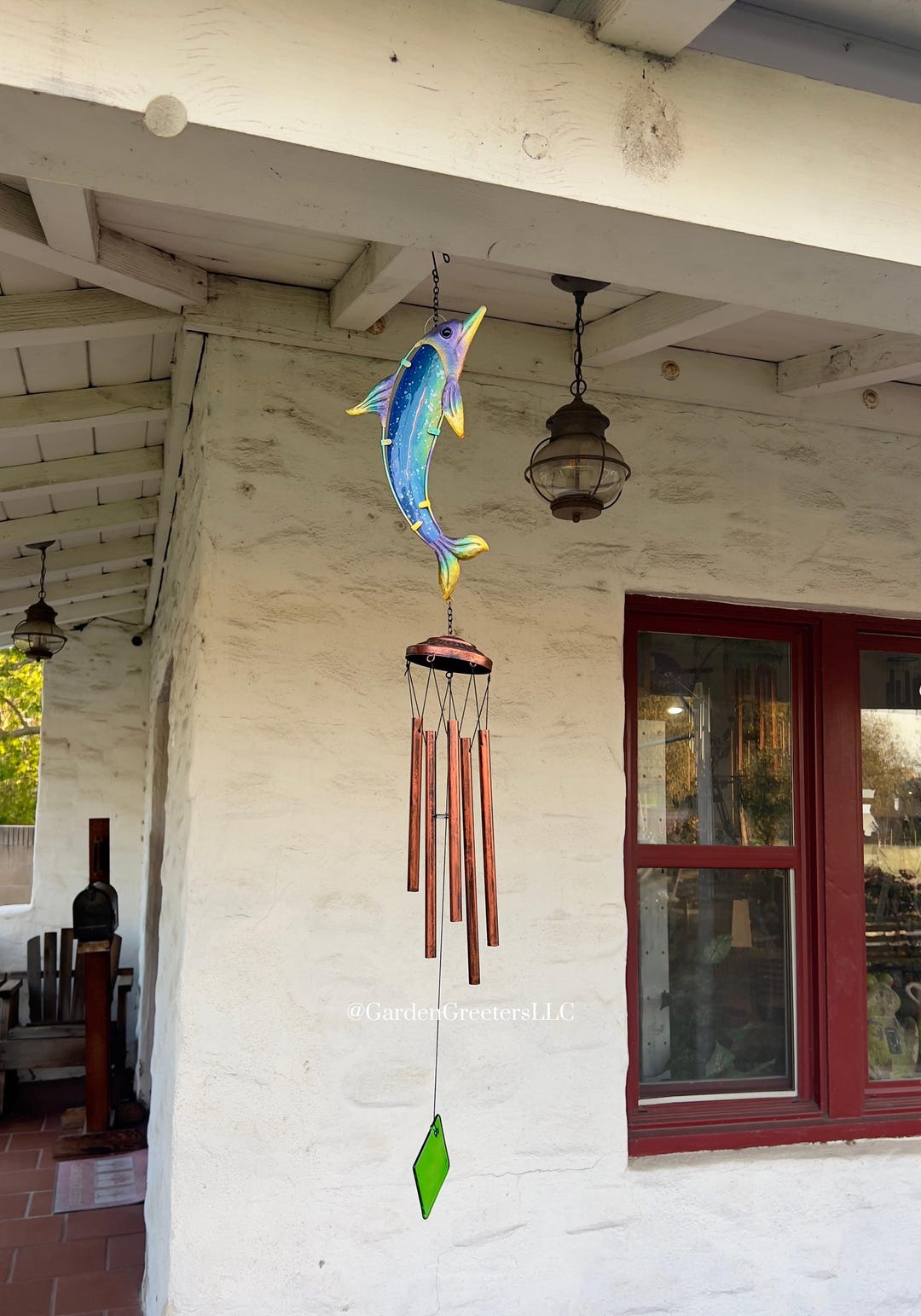 Ombre Dolphin Wind Chime: Beach Garden & Patio Decor or Gift - Etsy